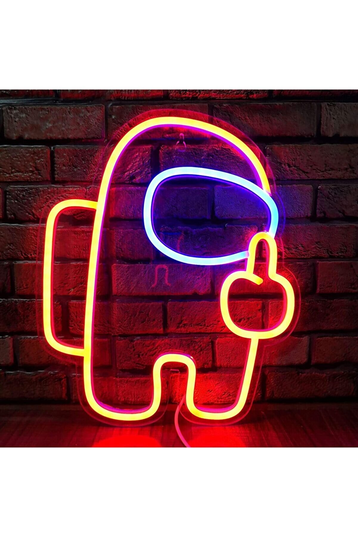 Among Us Neon Led Işıklı Tablo