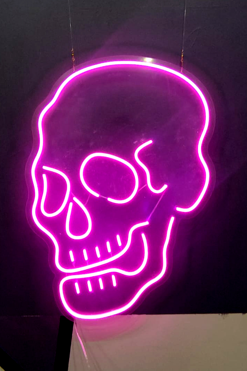 Kuru Kafa Neon Led Işıklı Tablo v2