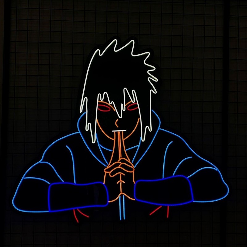 Sasuke Neon Led Işıklı Tablo