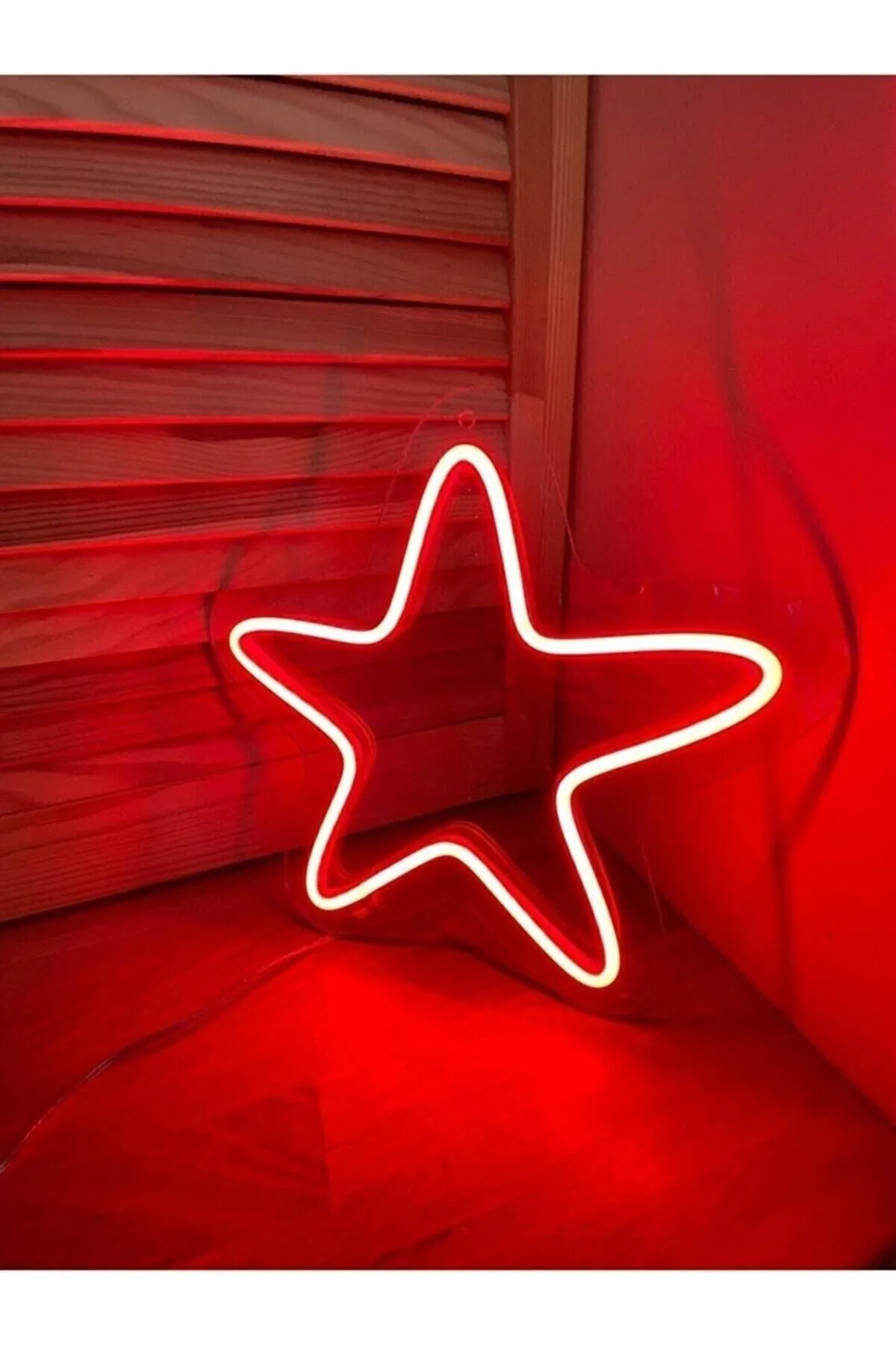 Yıldız Neon Led Işıklı Tablo v2